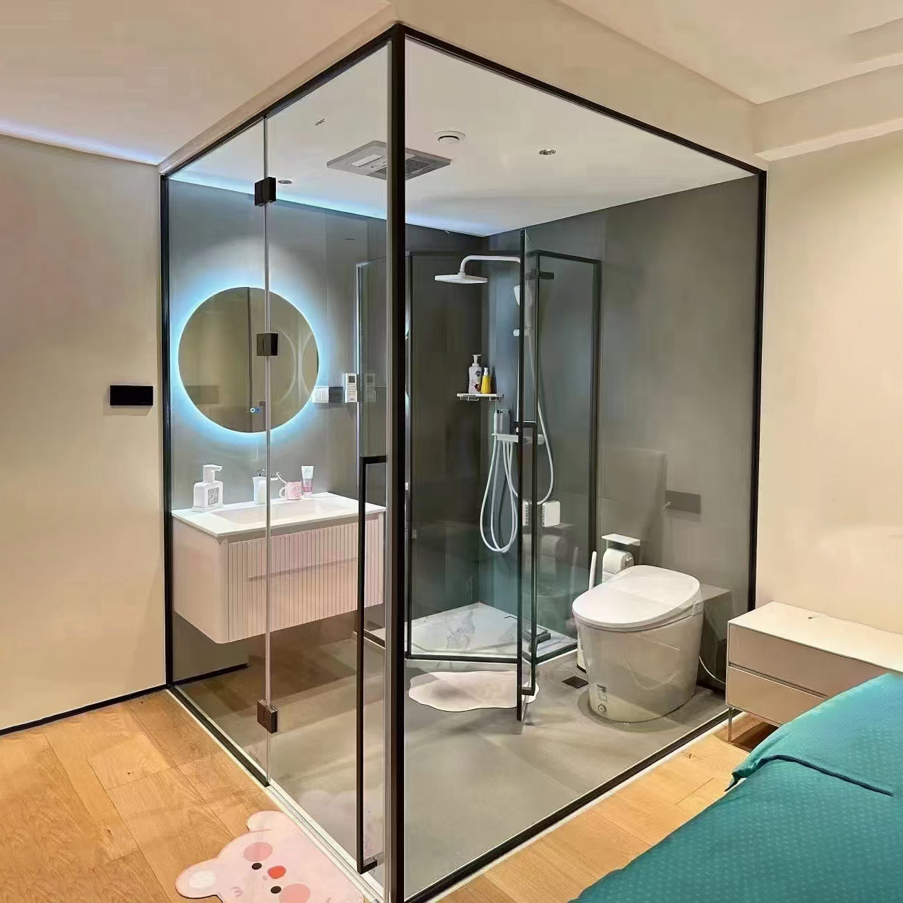 Powder Coated Shower Frame Custom Color – LOVELIFE