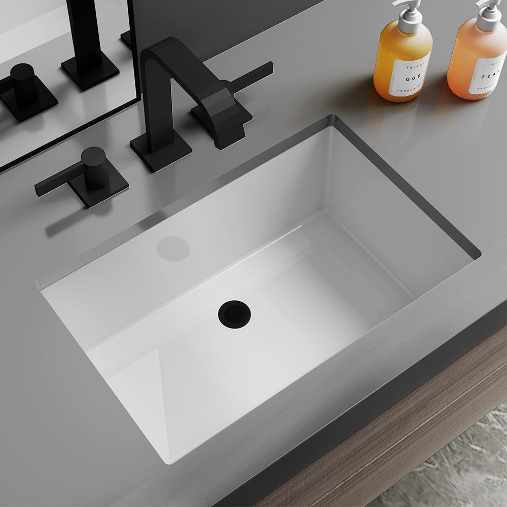 Ceramic Under Counter Rectangular Vessel Sink – LOVELIFE