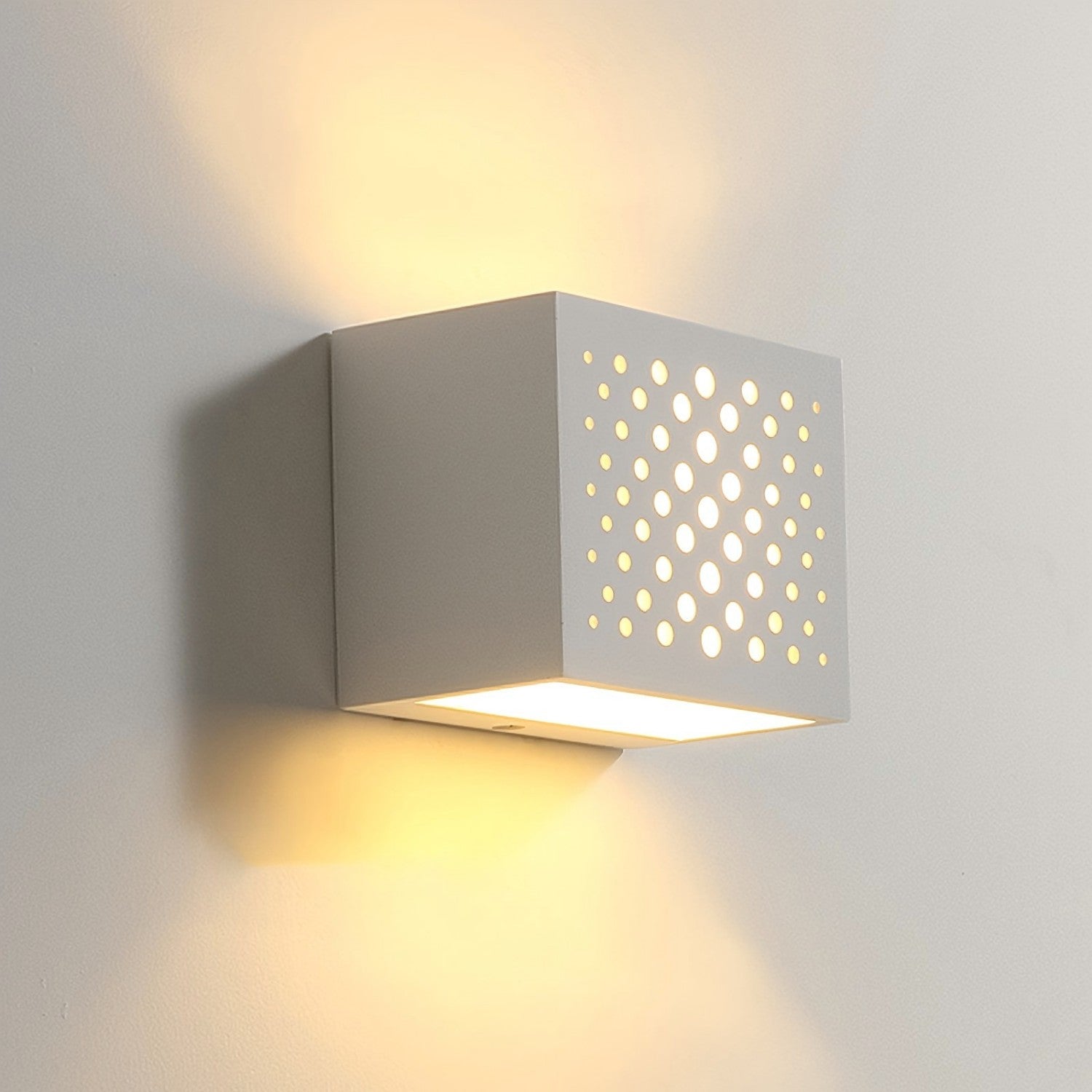 Square Modern Led Gypsum Wall Lamp – LOVELIFE